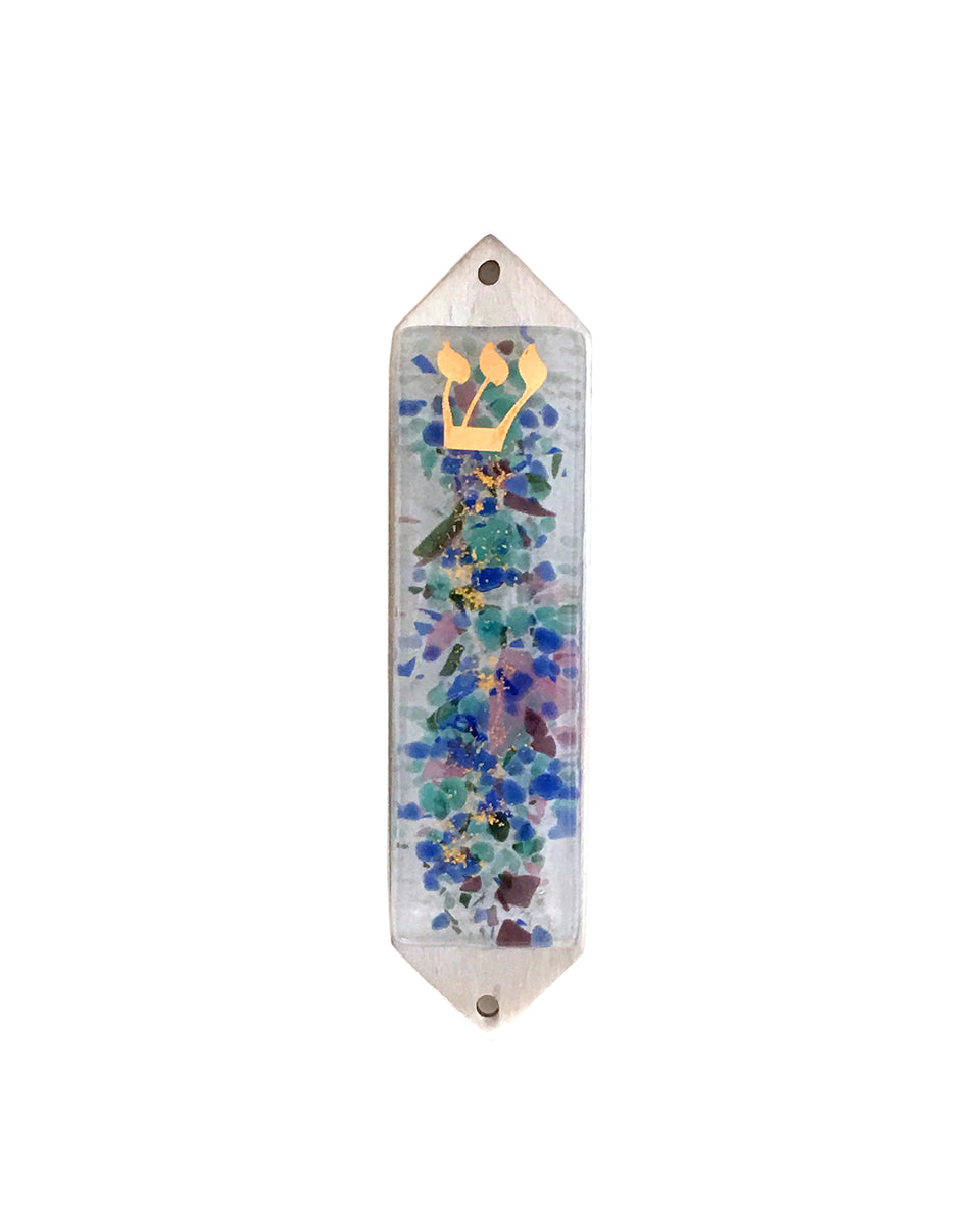 Wedding Glass Mezuzah - Wedding Glass Keepsake Mezuzah Case – Beames ...